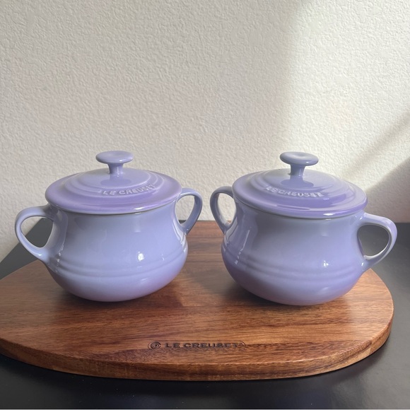 Le Creuset | Kitchen | Nib Le Creuset Pastel Purple Bean Pots | Poshmark